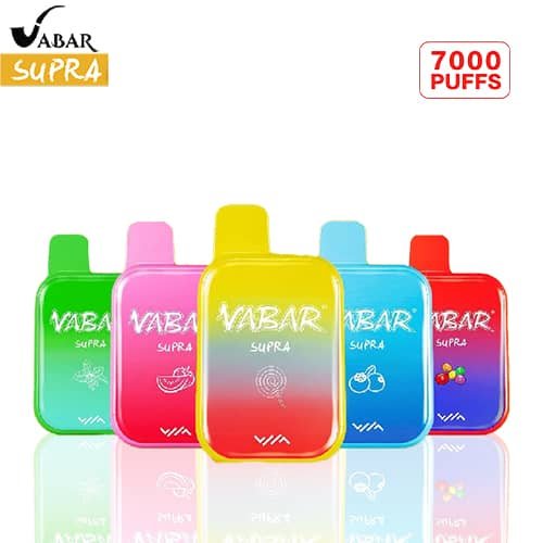 VABAR SUPRA DISPOSABLE 7000 PUFFS - Dubai Vape Bar