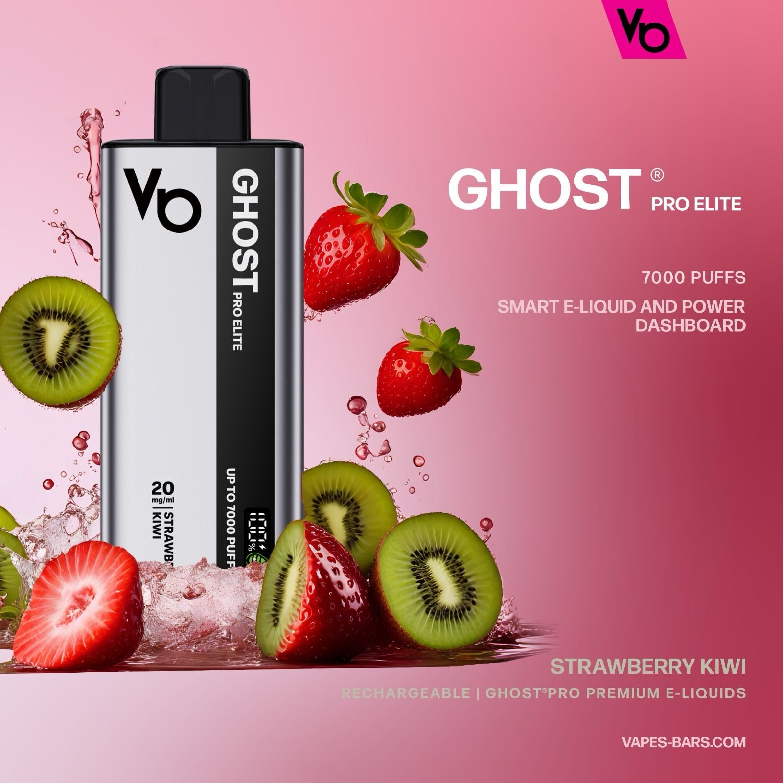 Vapes Bars Ghost Pro Elite 7000 Puffs Disposable Vape - Dubai Vape Bar